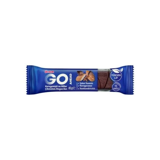Çikolata - ULKER - ULKER GO AHEAD KUR.BIT.CIK.MEYVELI BAR 45 GR